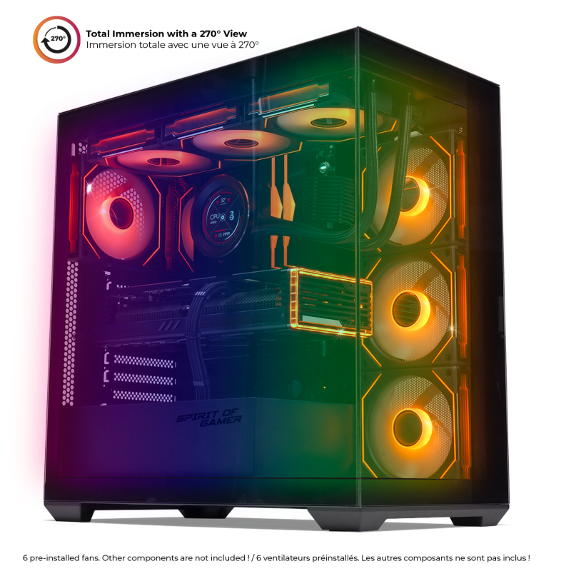 Boitier PC Spark Dark